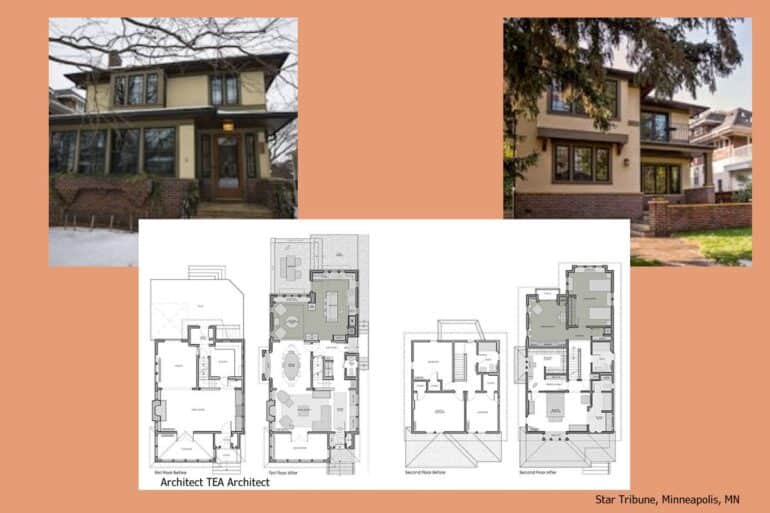 20+ Inspiring American Foursquare Home Additions - Everyday Old House