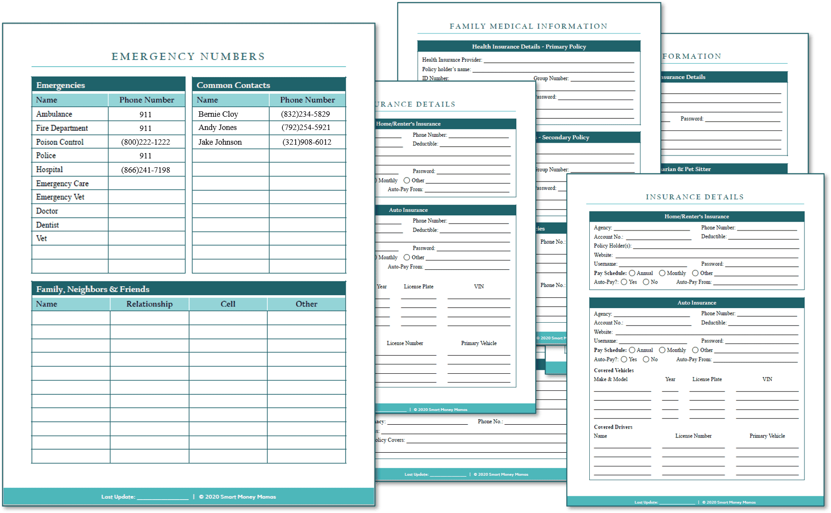 Comprehensive Family and Home Emergency Binders: What, How & Why ...