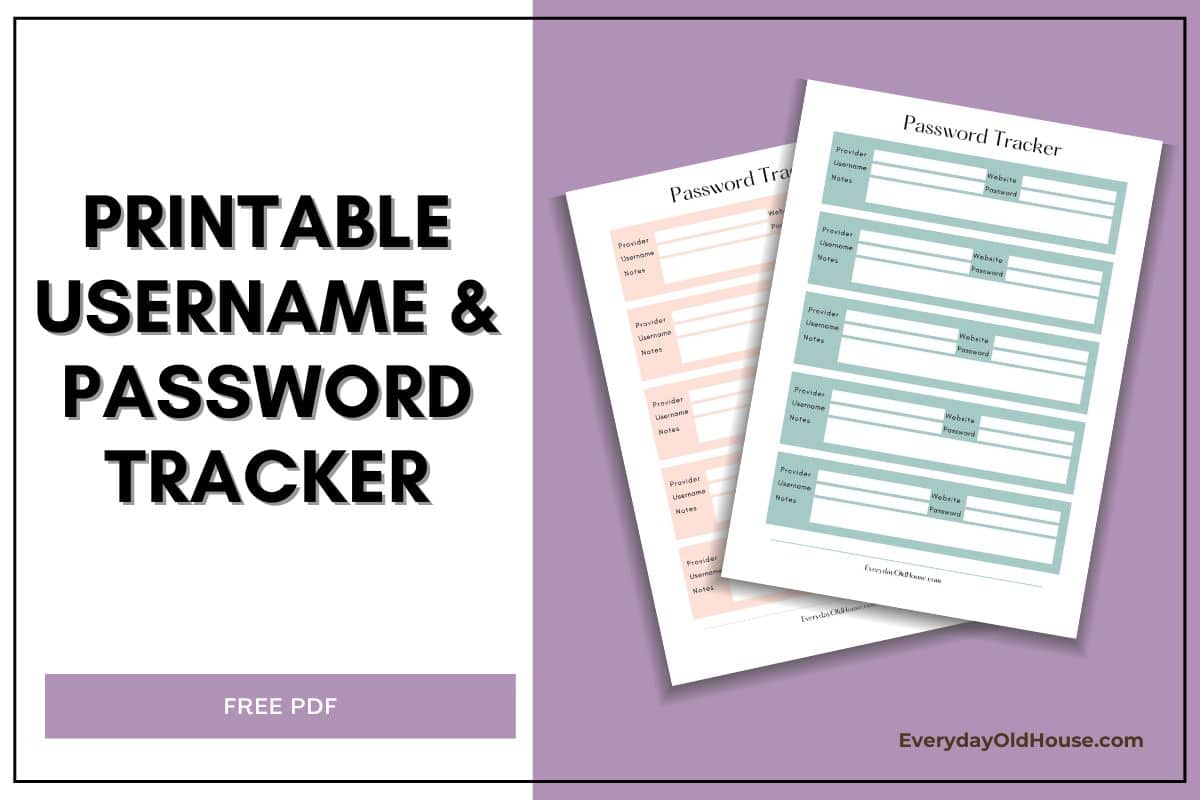 Free Utility and Service Provider Organizer Printable [pdf] - Everyday ...