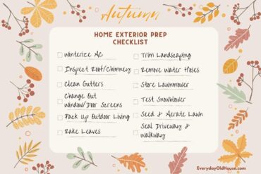 12 Easy Tips to Prep Your Home’s Exterior for Fall - Everyday Old House