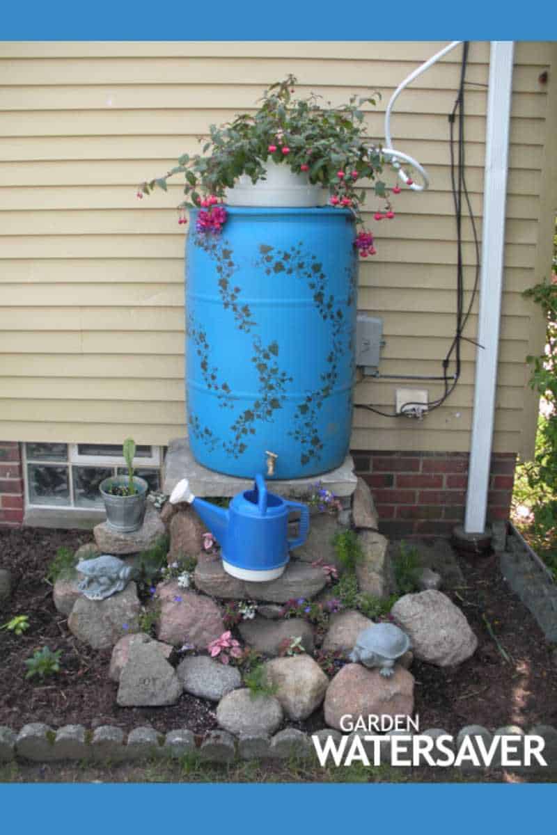 How to Hide a Water Barrel (20+ Photos) - Everyday Old House