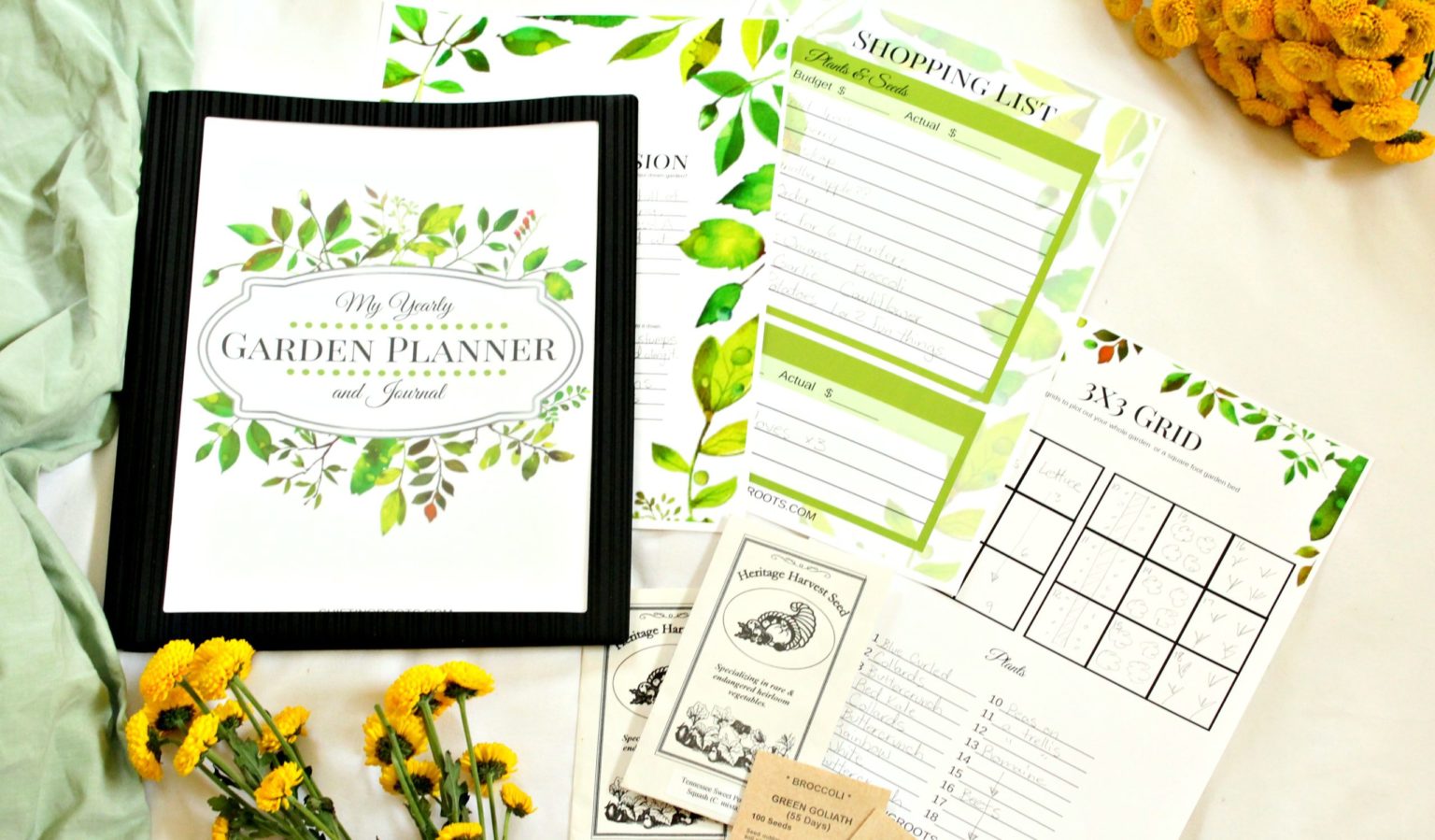 7 Amazing & Free Vegetable Garden Journal Printables - Everyday Old House