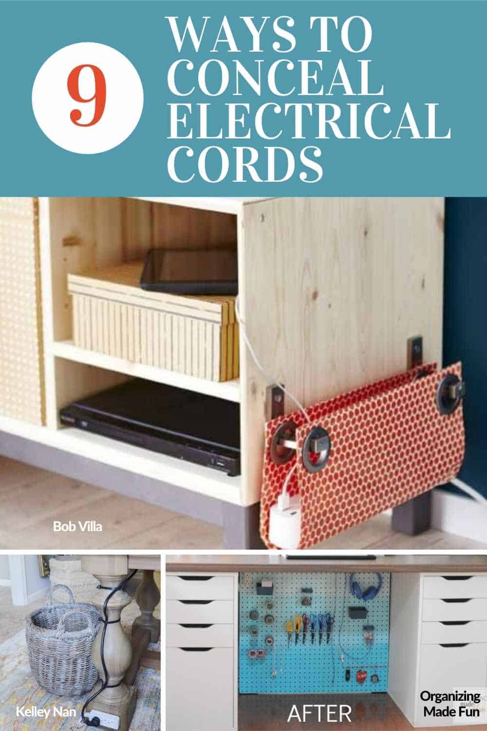 9 Easy Solutions to Hide Electrical Cords Behind Tables and Desks ... 9 Easy Solutions to Hide Electrical Cords Behind Tables and Desks ...