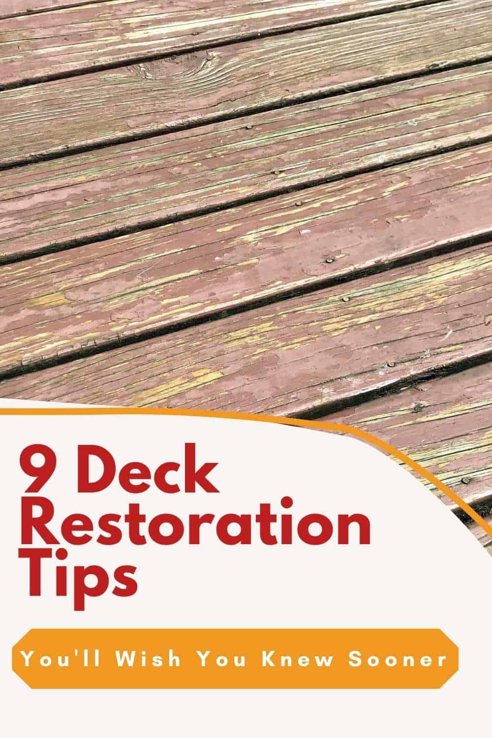9 Lessons Learned and Tips for Restoring an Old Deck - Everyday Old House